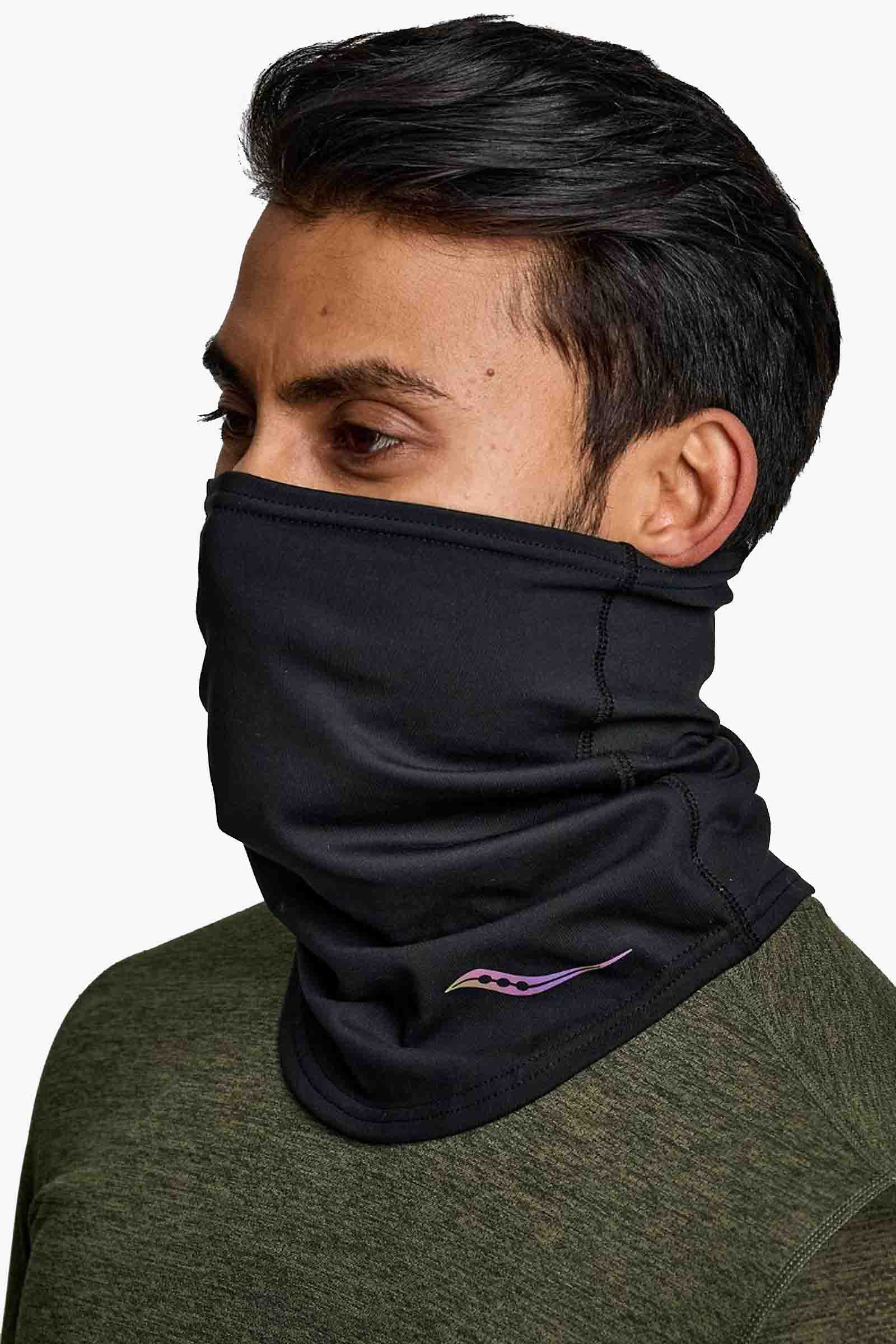 Unisex Solstice Gaiter in Black (Buff) | Performance Apparel | Saucony ...