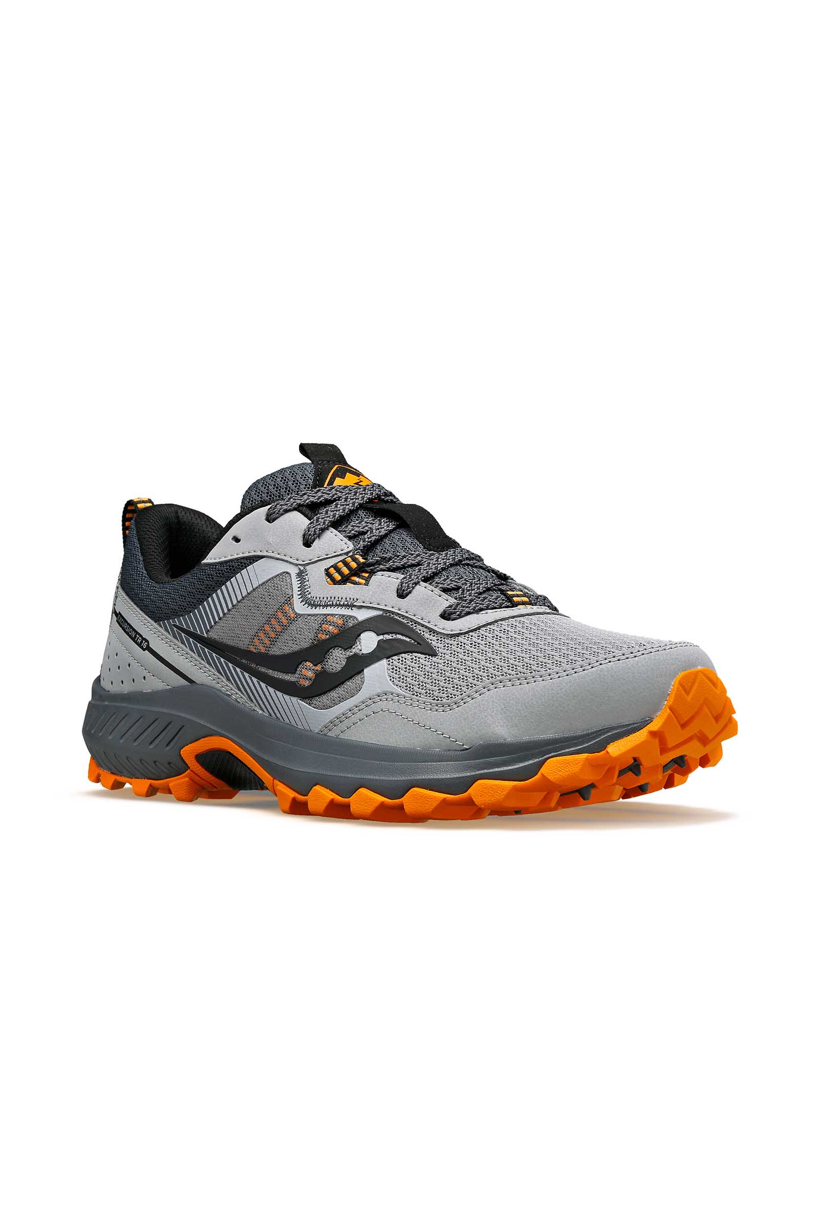 Men's Excursion TR16 Grey Orange Trail Running Shoe | Men's Trail ...